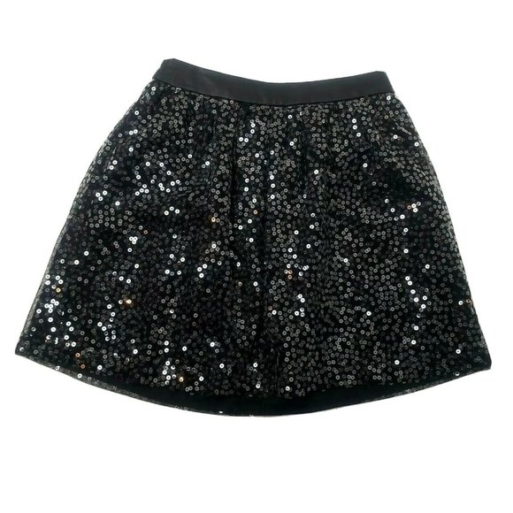 Eric + Lani | Skirts | Eric Lani Black Sequin Skirt Juniors Size | Poshmark